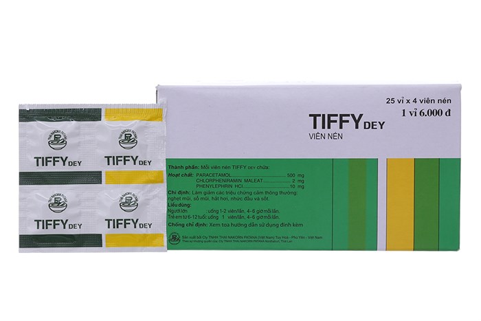 Top 3 thuốc điều trị cảm cúm tốt nhất hiện nay: Tiffy Dey, Flotadol F ...