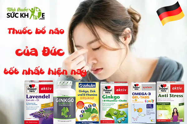 TOP 12 thuốc bổ não của Đức tốt nhất được bác sĩ khuyên dùng
