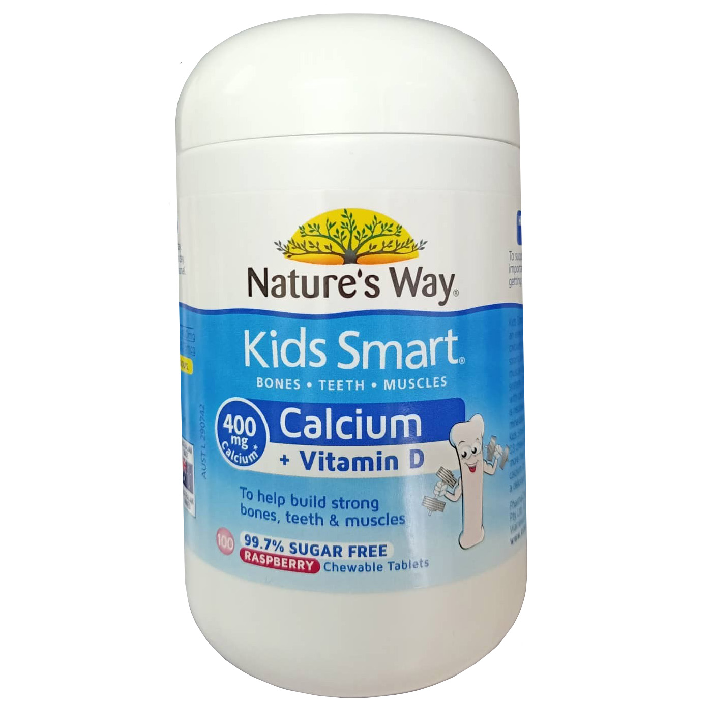 Viên nhai Nature’s Way Kids Smart Calcium + Vitamin D3