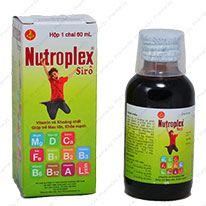Nutroplex 120ml - Combo 3 chai Vitamin tổng hợp bổ sung dinh dưỡng