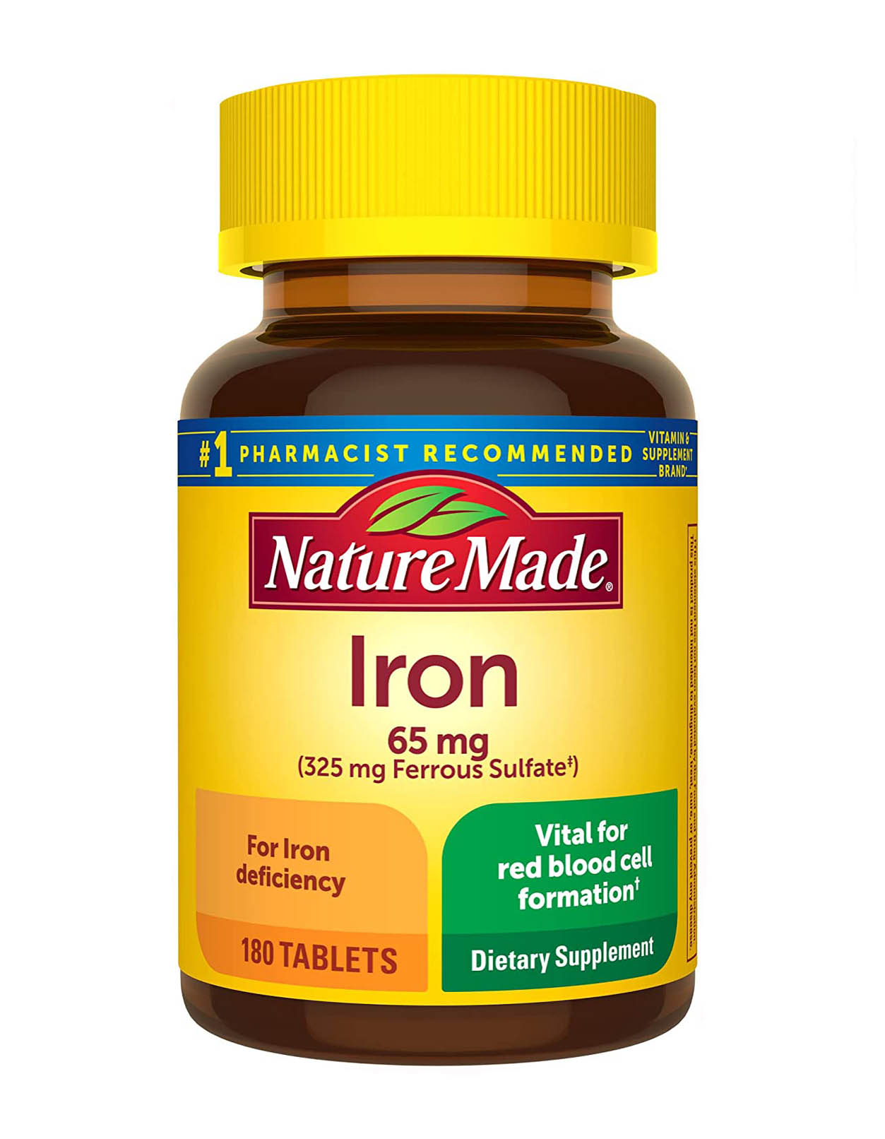 Viên bổ sung sắt Nature Made Iron 65mg của Mỹ