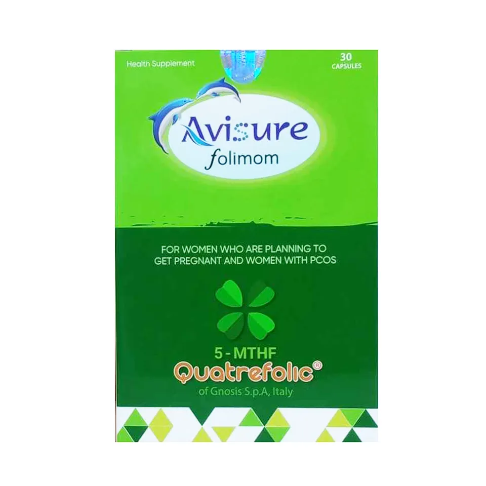 Viên uống Avisure Folimom hỗ trợ tăng khả năng thụ thai